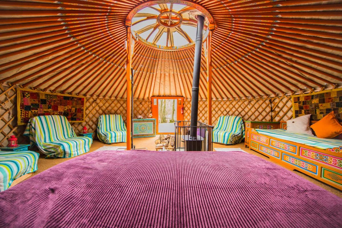 What is Glamping? - Hidden Valley Yurts